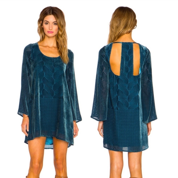 Chaser | Dresses | Chaser Burnout Velvet Mini Dress | Poshmark